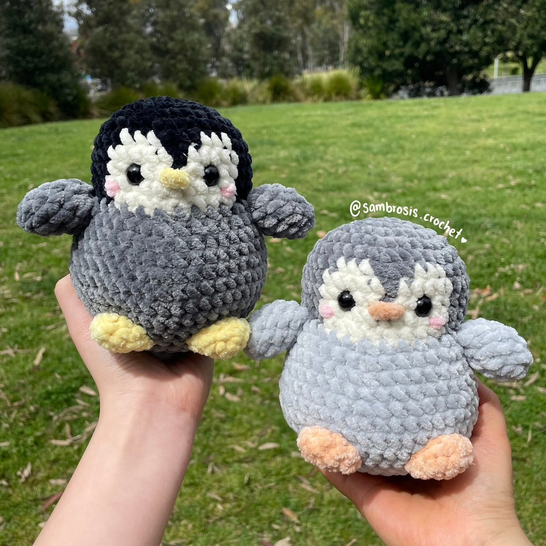 COLOUR OPTIONS Crochet Penguins / Chubby Penguins/ Chubby Crochet Penguins - Etsy