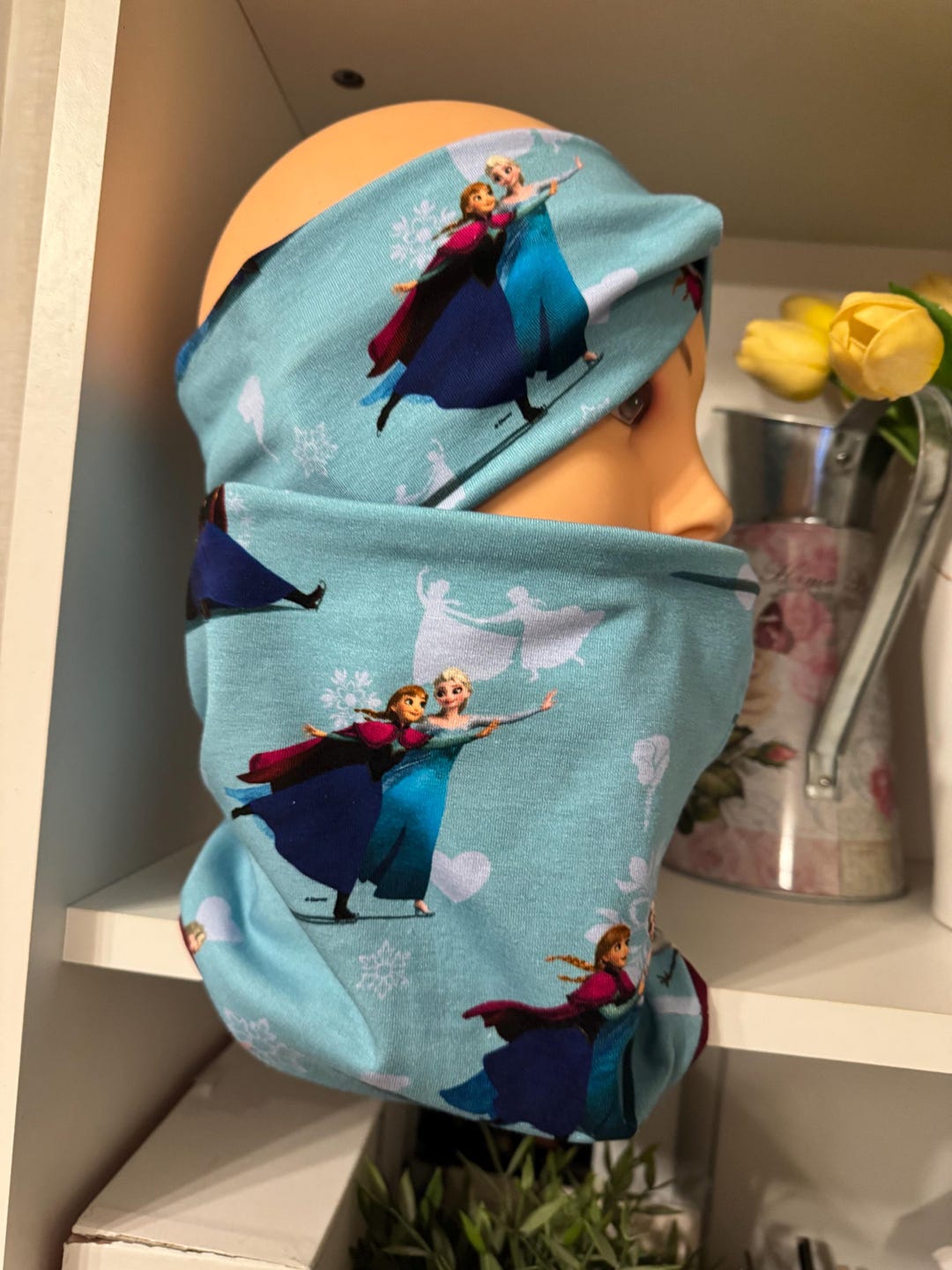 Anna Elsa Frozen Headband and Loop - Etsy