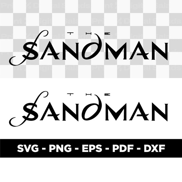 Sandman Comic Svg - Etsy