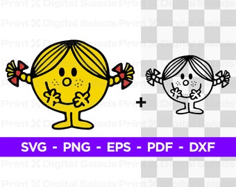 Little Miss Svg - Etsy