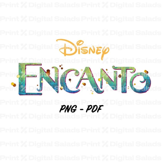 Encanto LOGO Clipart PNG Digital Download Casita Manuela | Etsy