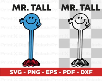 Little Miss Mr Tall - Etsy