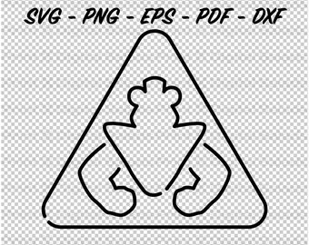 Digital DXF PNG File Freddy Fazbear Pizza Fnaf SVG Cutting File for ...