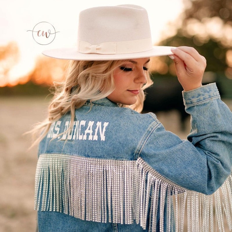 Denim Jacket Stone - Etsy