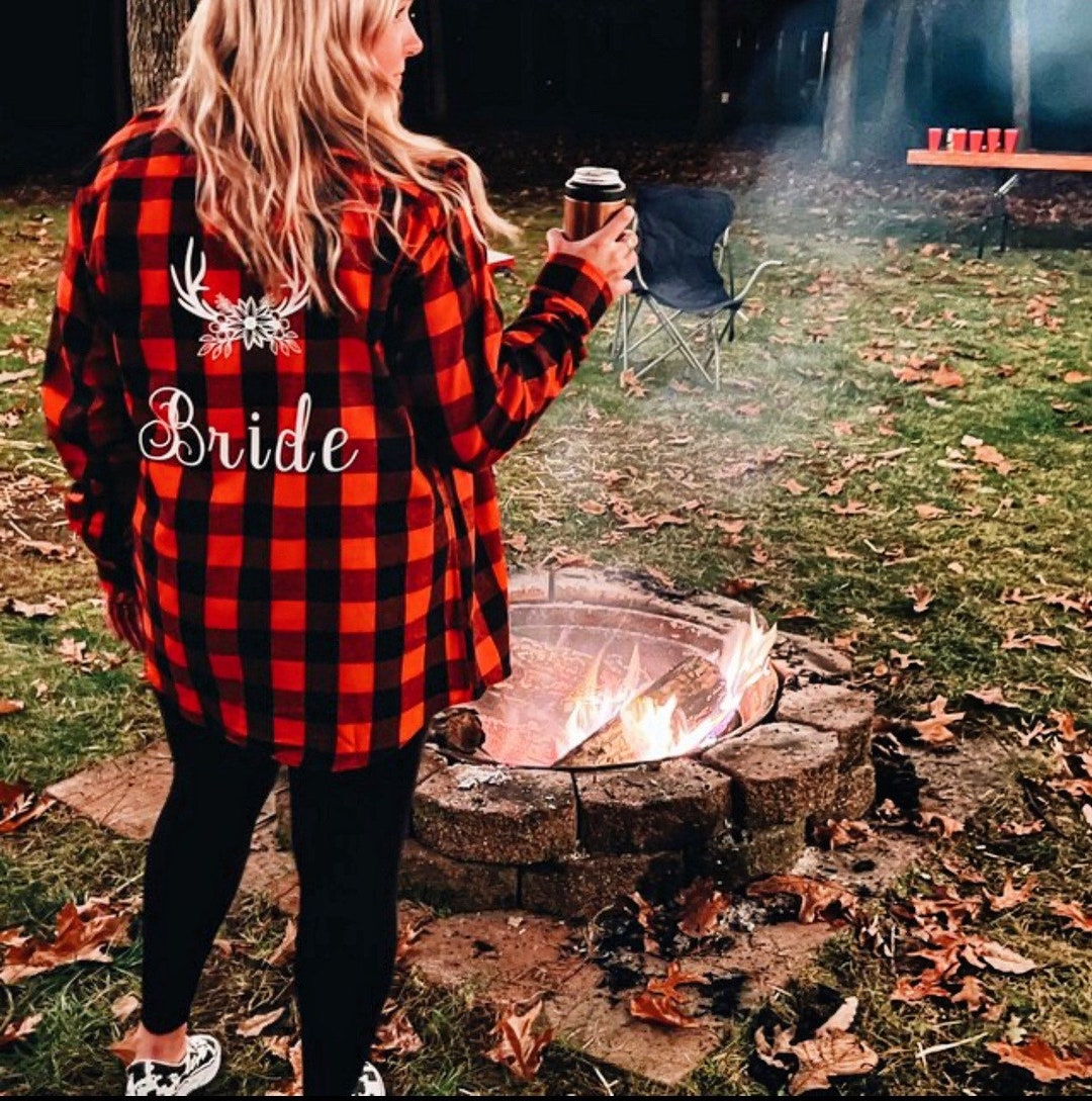Bridal Party Flannel, Bride to Be Gift, Future Wifey - Etsy