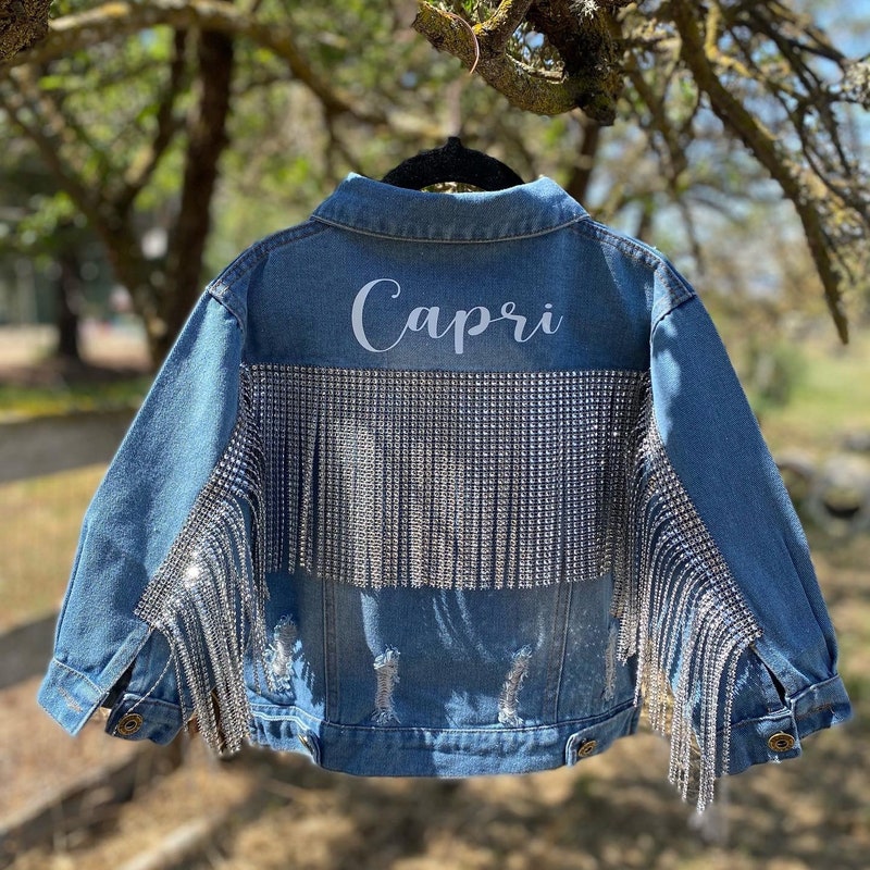 Pink Fringe Jacket Kids - Etsy