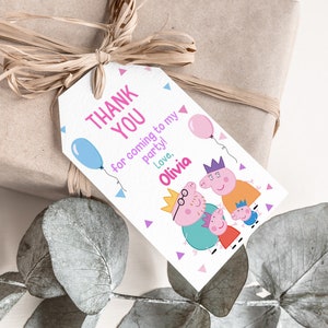 Pig Birthday Party Invitation Pig Invitation Template Free Thank You ...