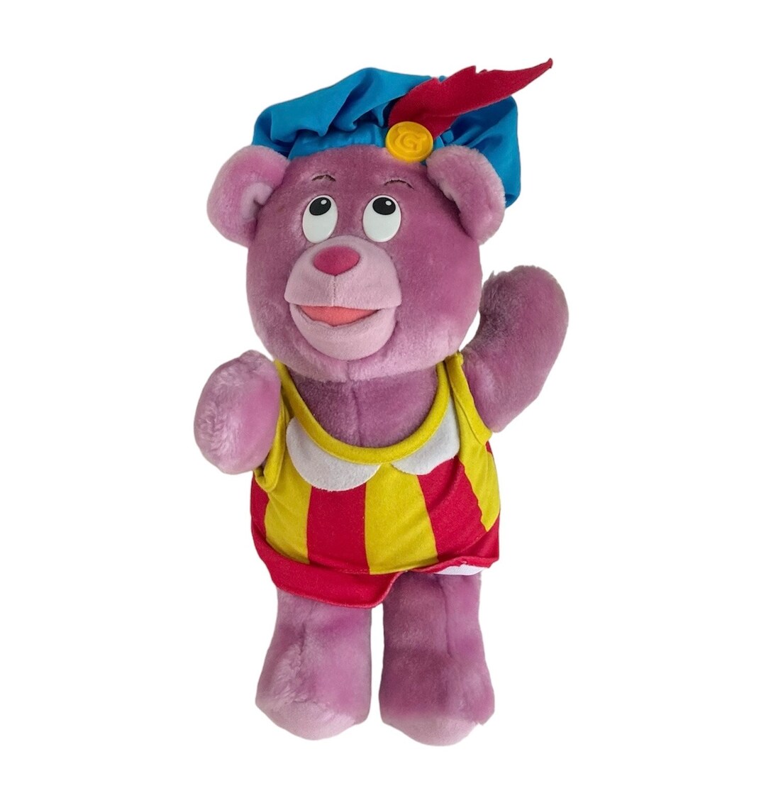 Vintage 1985 Gummi Bears Cubbi Plush Purple Fisher Price Stuffed Toy - Etsy