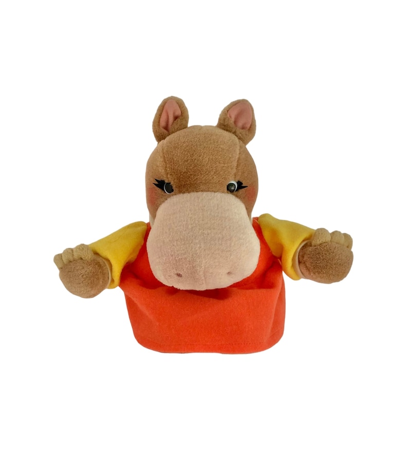Vintage 1995 Gund Richard Scarry Hilda Hippo Plush Doll 10 Stuffed ...