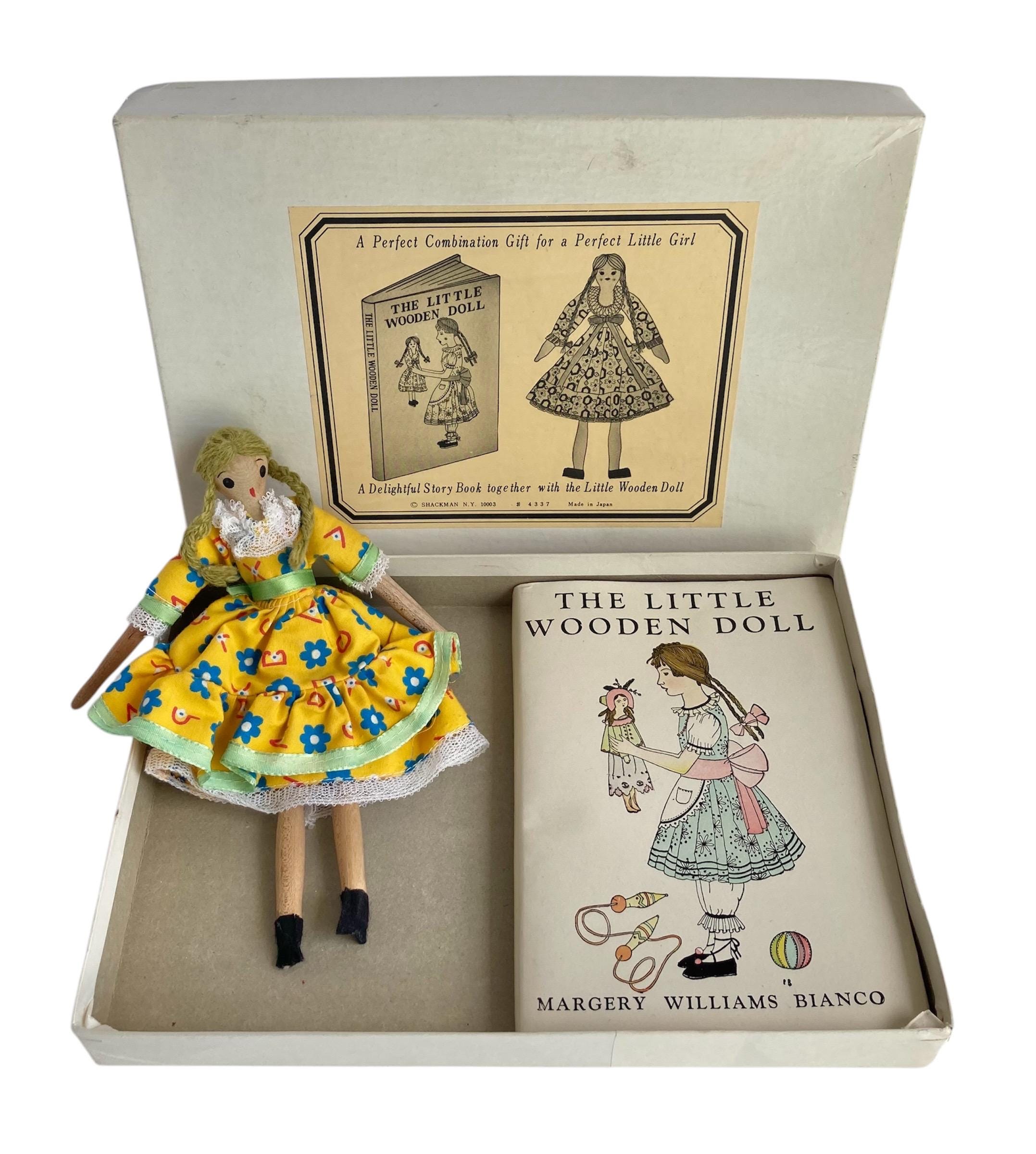 Vintage Rare the Little Wooden Doll Margery Williams Bianco Book ...