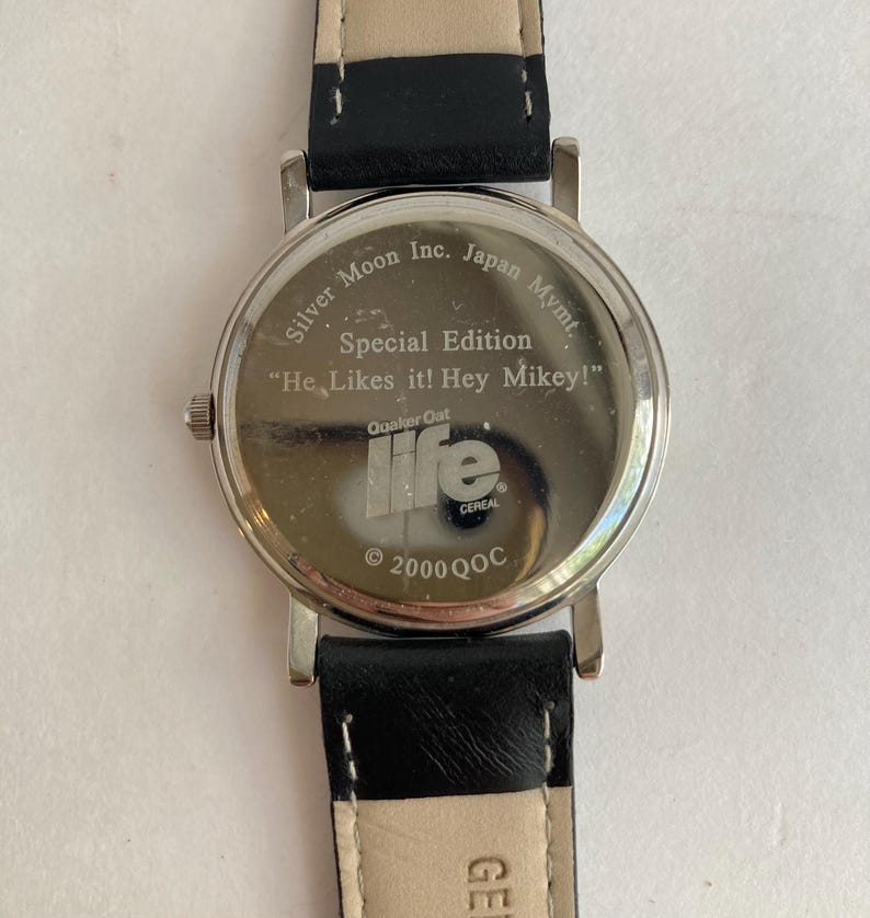 Vintage 2000 Life Cereal Special Edition Leather Watch “he Likes It ...