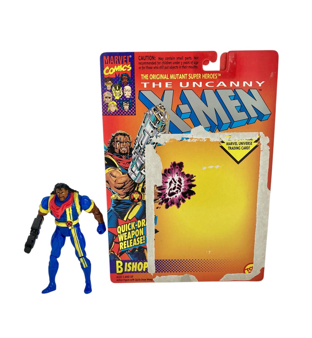 Vintage 1993 the Uncanny X Man Bishop Action Figure With Accessory Toy ...