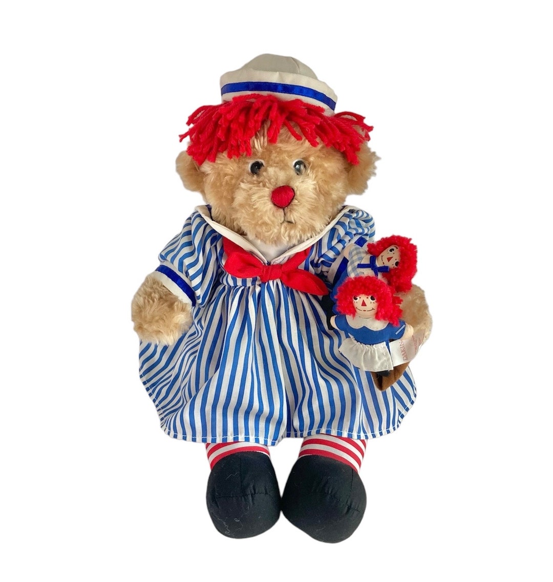 Dakin Teddy Bear Series Raggedy Ann Andy Doll Plush LE Signature ...