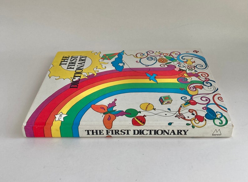 Vintage 1977 the First Dictionary Old Hardcover Childrens Book - Etsy