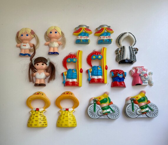1979 Dolly Pops 1979 KTC Lot of Dolls Snap on Outfits Vintage | Etsy