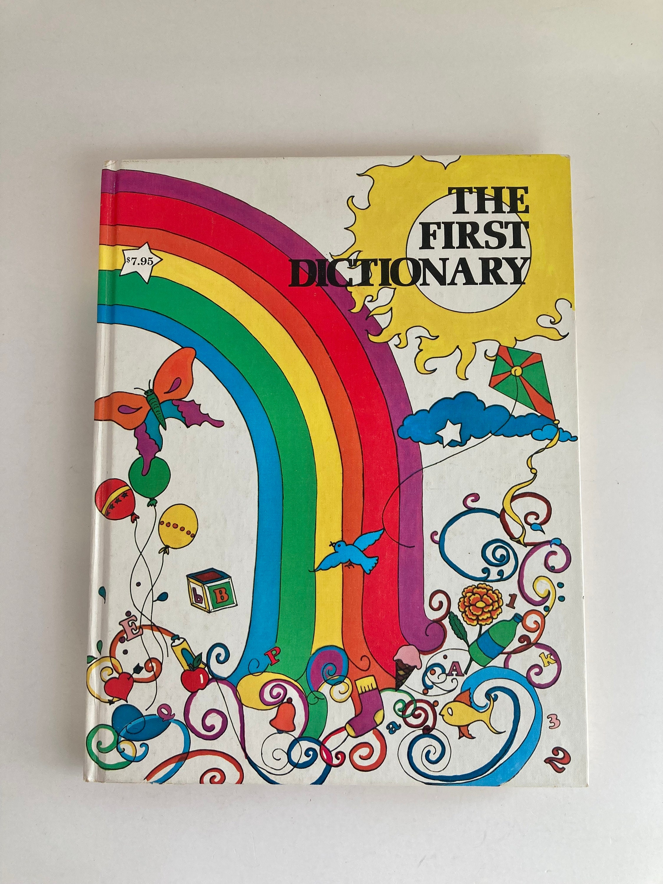 Vintage 1977 the First Dictionary Old Hardcover Childrens Book - Etsy