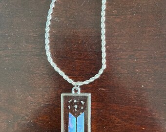 Bts Logo Necklace - Etsy