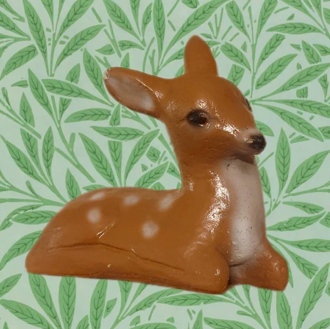 Solid Cement Whitetail Fawn - Etsy