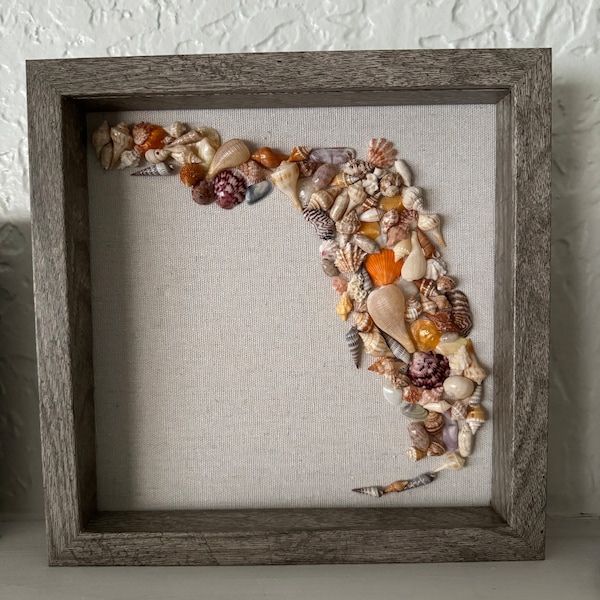 Shell Shadow Box - Etsy