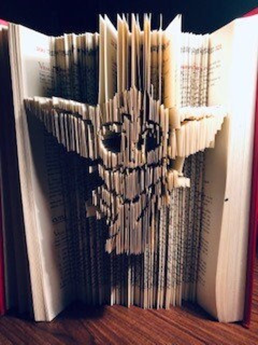 Complete Book Fold of Yoda - Etsy