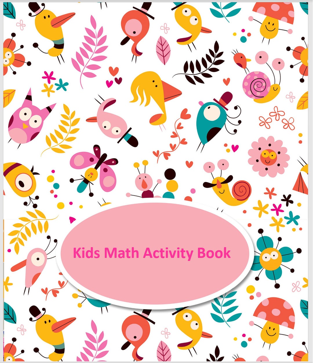 Kids Math Activity Book - Addition & Subtraction - Etsy
