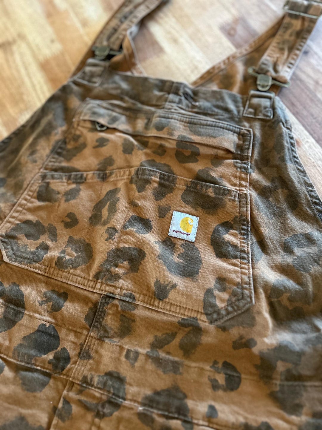 Carhartt Overalls. Womens Leopard Print - Etsy