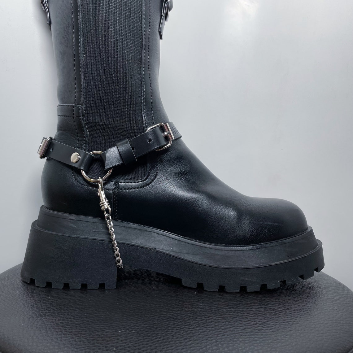 Leather Boot Strap Bootbelt classique - Etsy