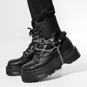 Leather Boot Strap, Bootbelt "classique" - Etsy