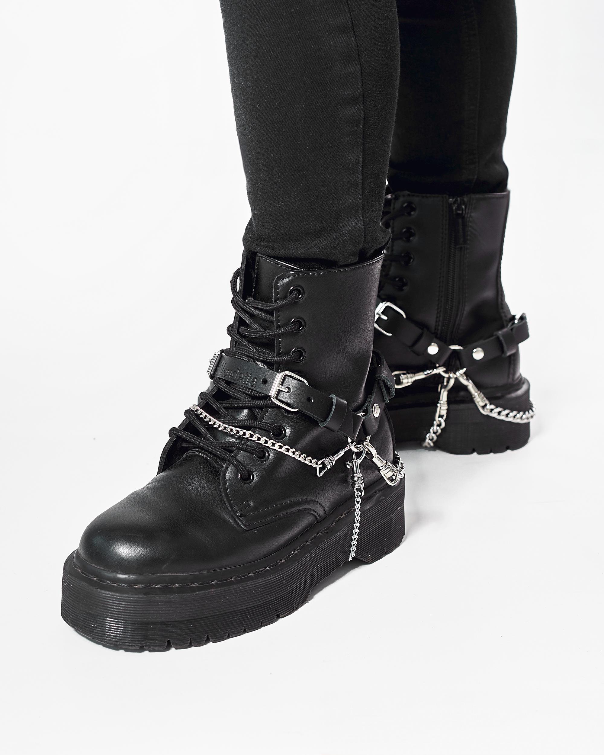 Leather Boot Strap, Bootbelt "classique" - Etsy