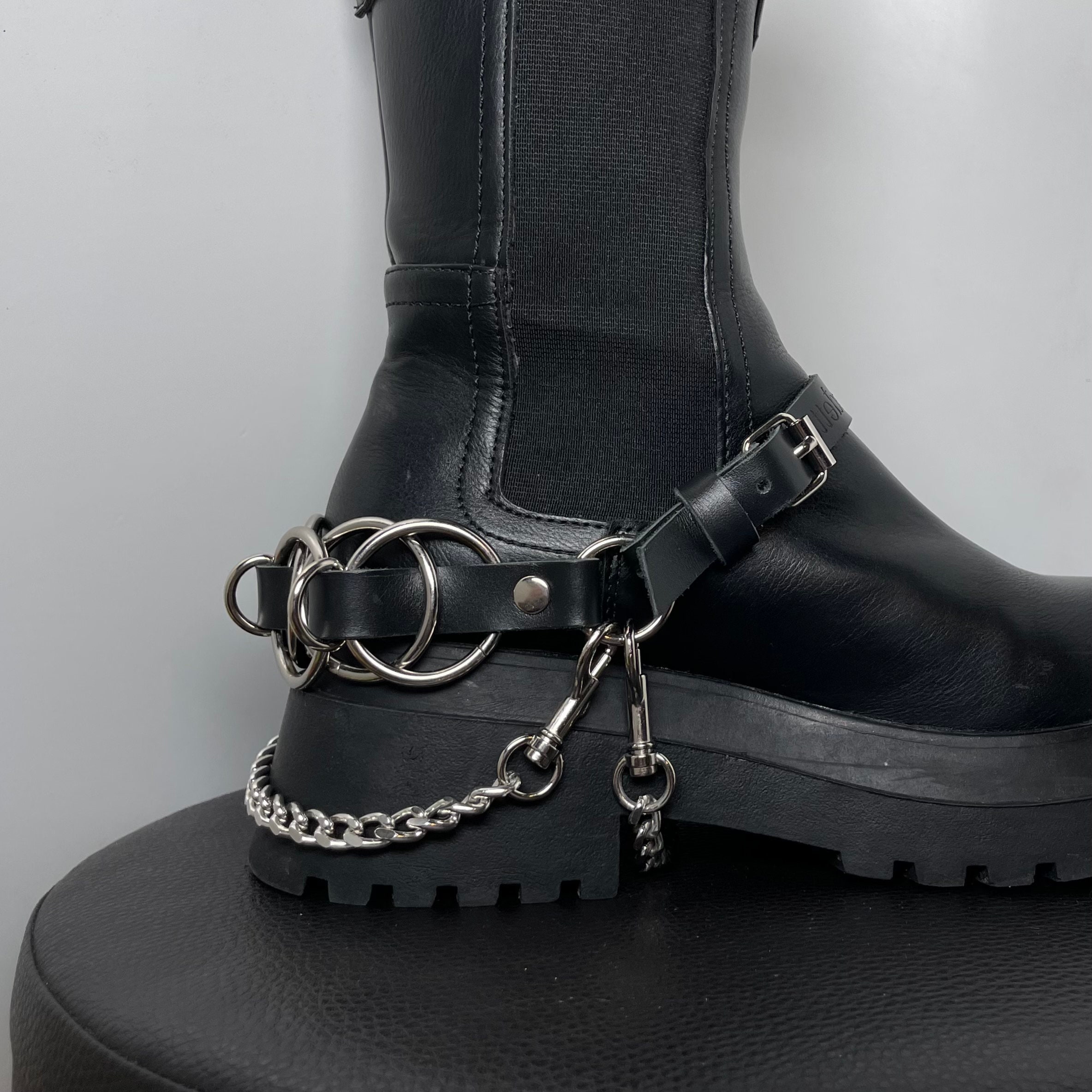 Leather Boot Strap Bootbelt lowrider - Etsy