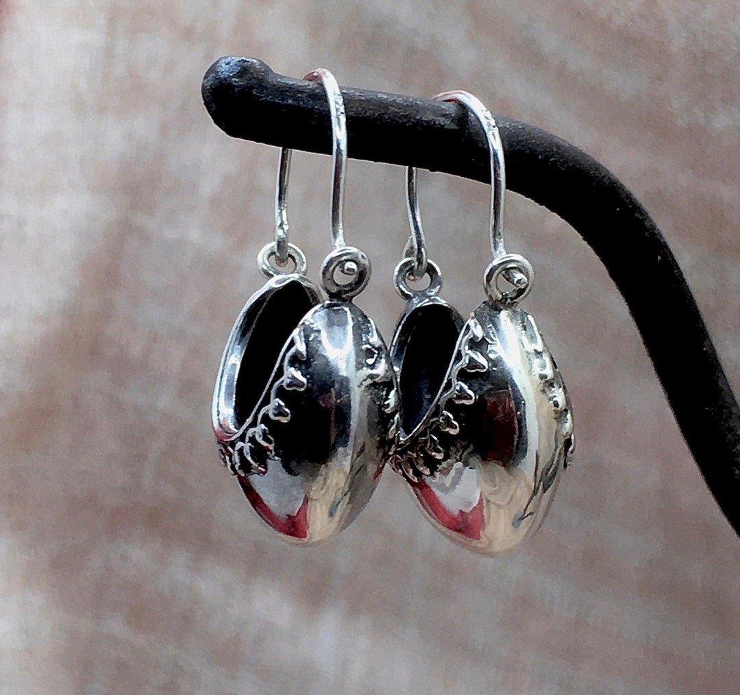 Gypsy Style Rounded Hoops. - Etsy