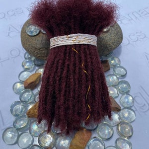 Pencil Size 100 Percent Human Loc Extensions - Etsy