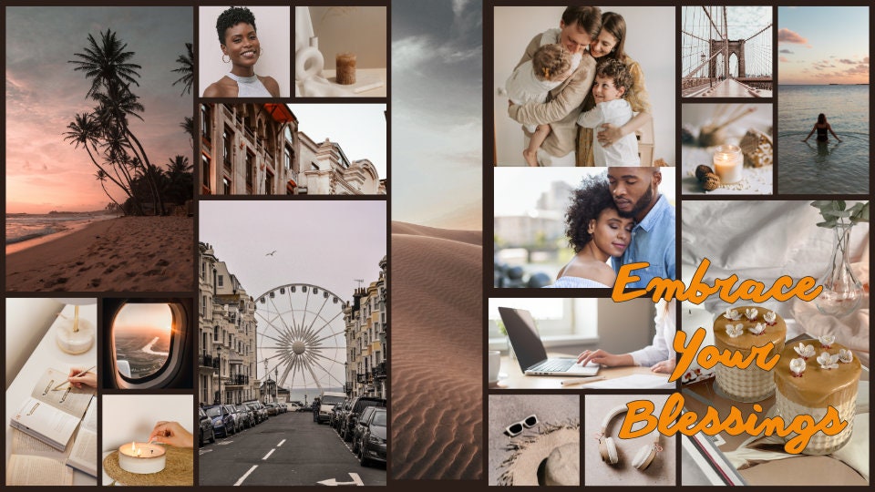 2025 Vision Board Kit With Inspirational Quotes, Affirmations and ...