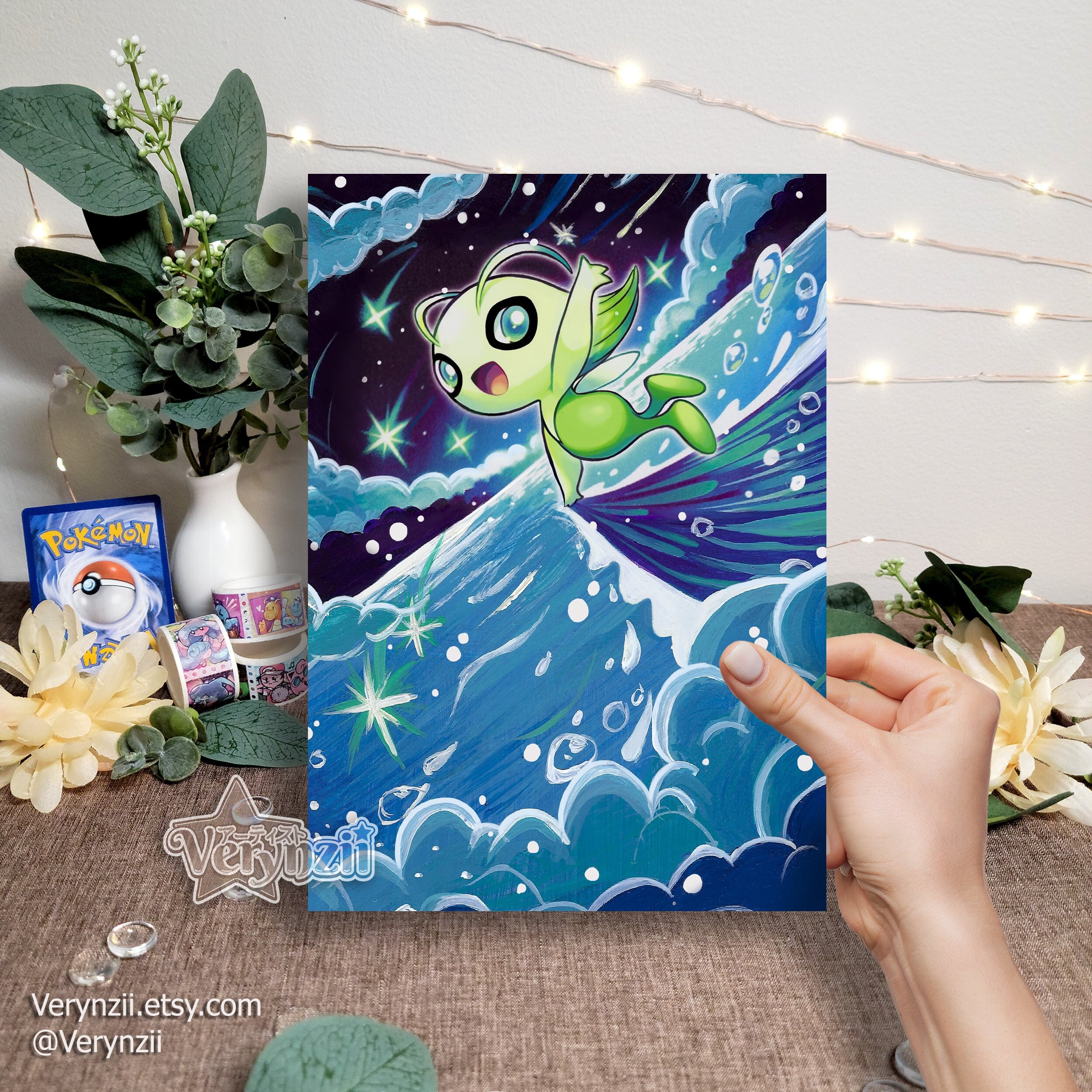 Celebi Pokemon 4ever Stamp