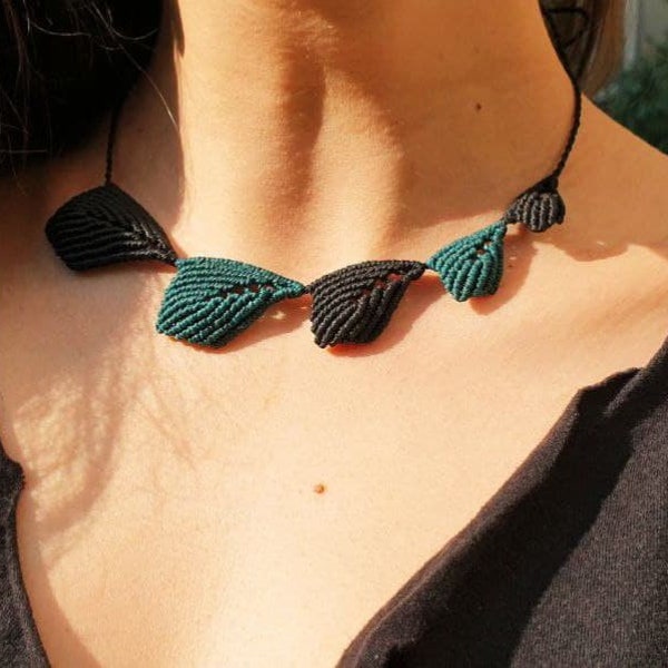 Collana macrame - Etsy Italia