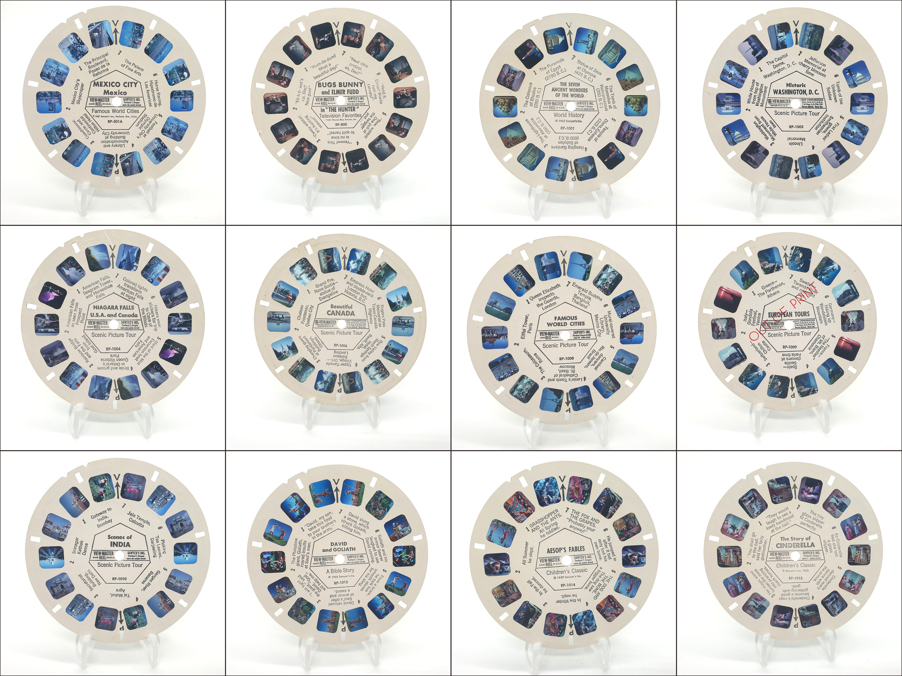 Reel Pack RP Viewmaster Reels - Etsy