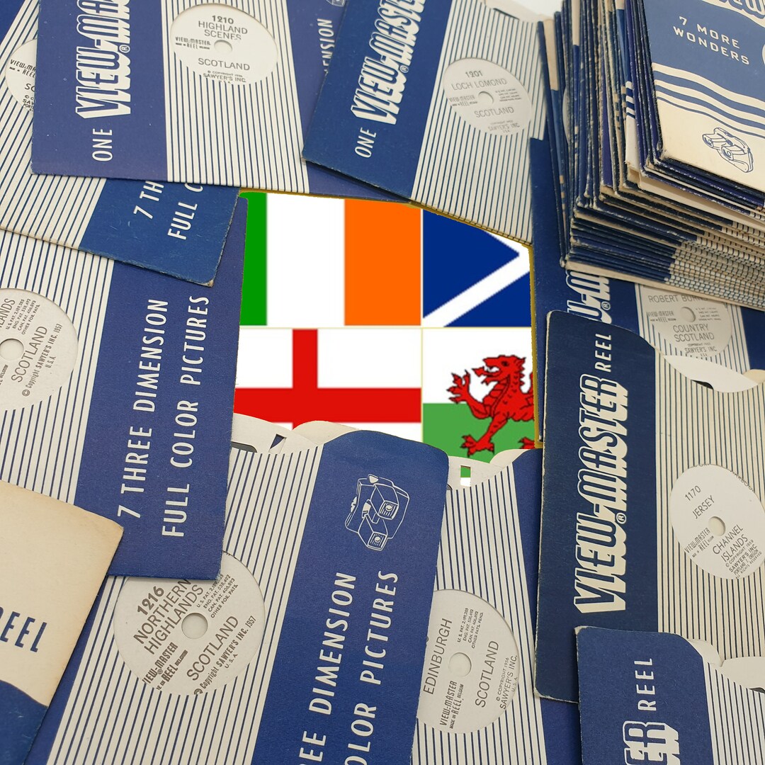 British Isles Single Reels View-master - Etsy