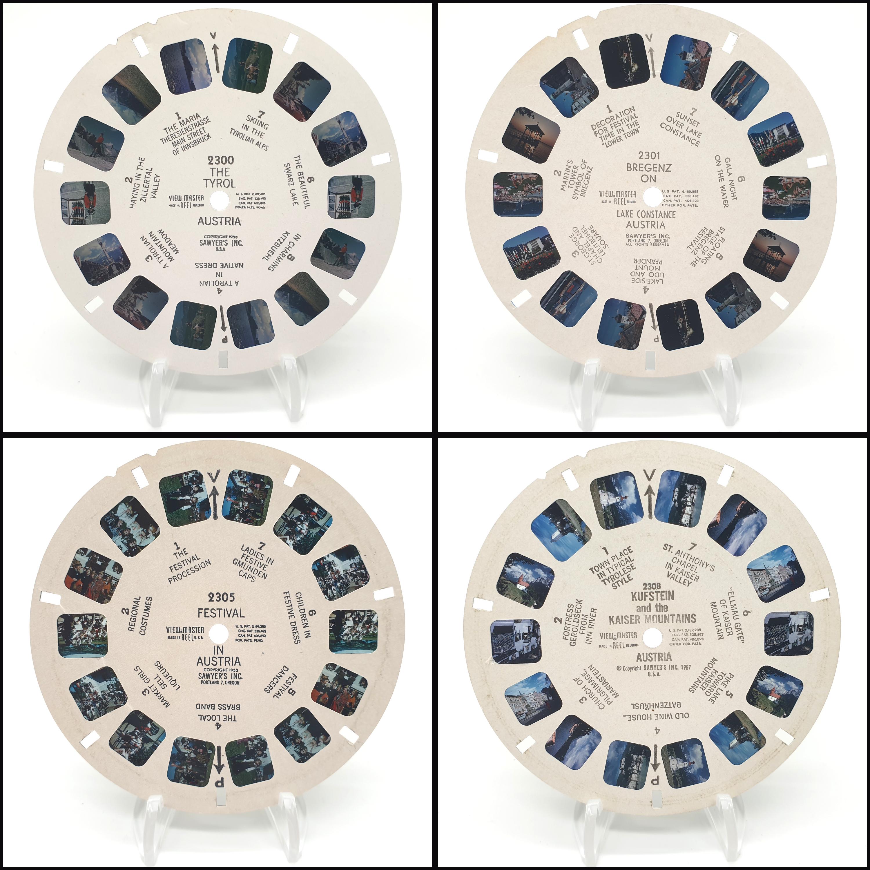 Austria Single Reels View-master - Etsy
