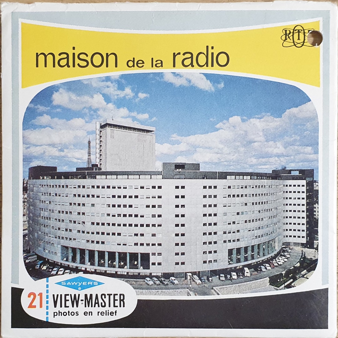Rare Sawyer's View-master Set C205F Maison De La Radio - Etsy
