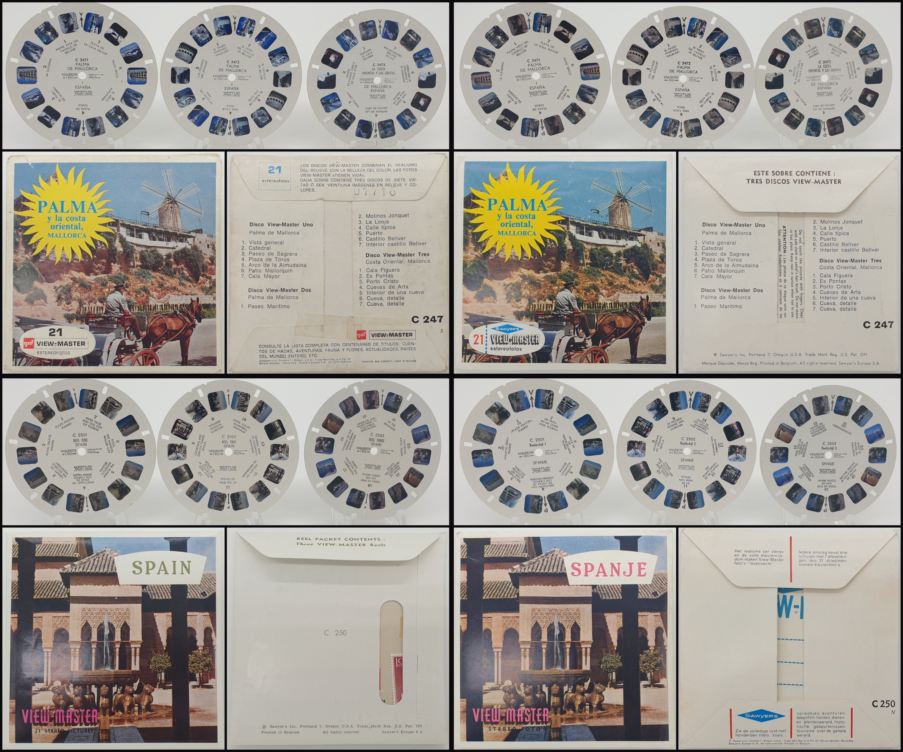 View-master Sets Spain Sold Separately - Etsy