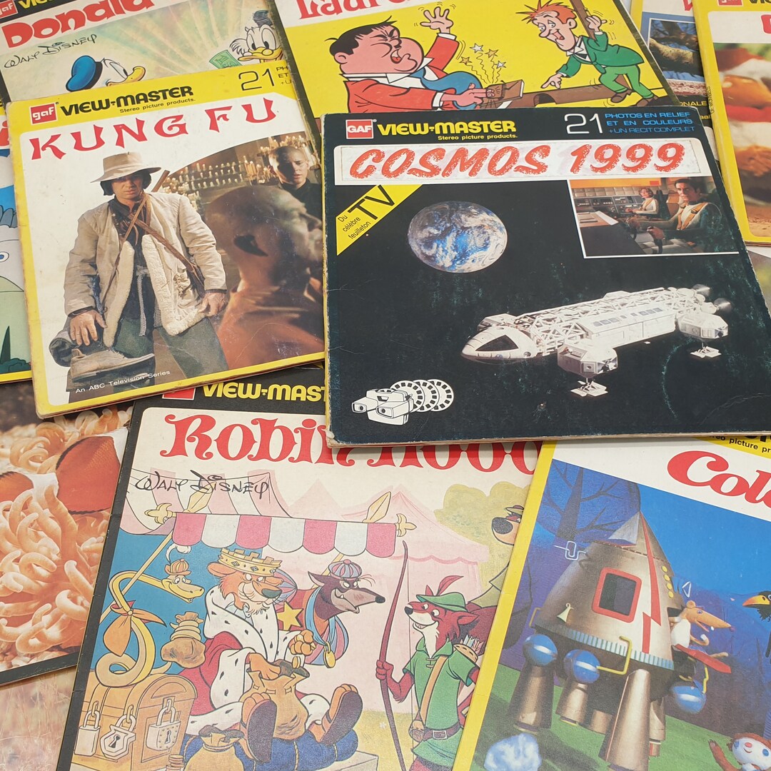 Twenty 8 X 8 Inch GAF View-master Sets Sold Separately - Etsy