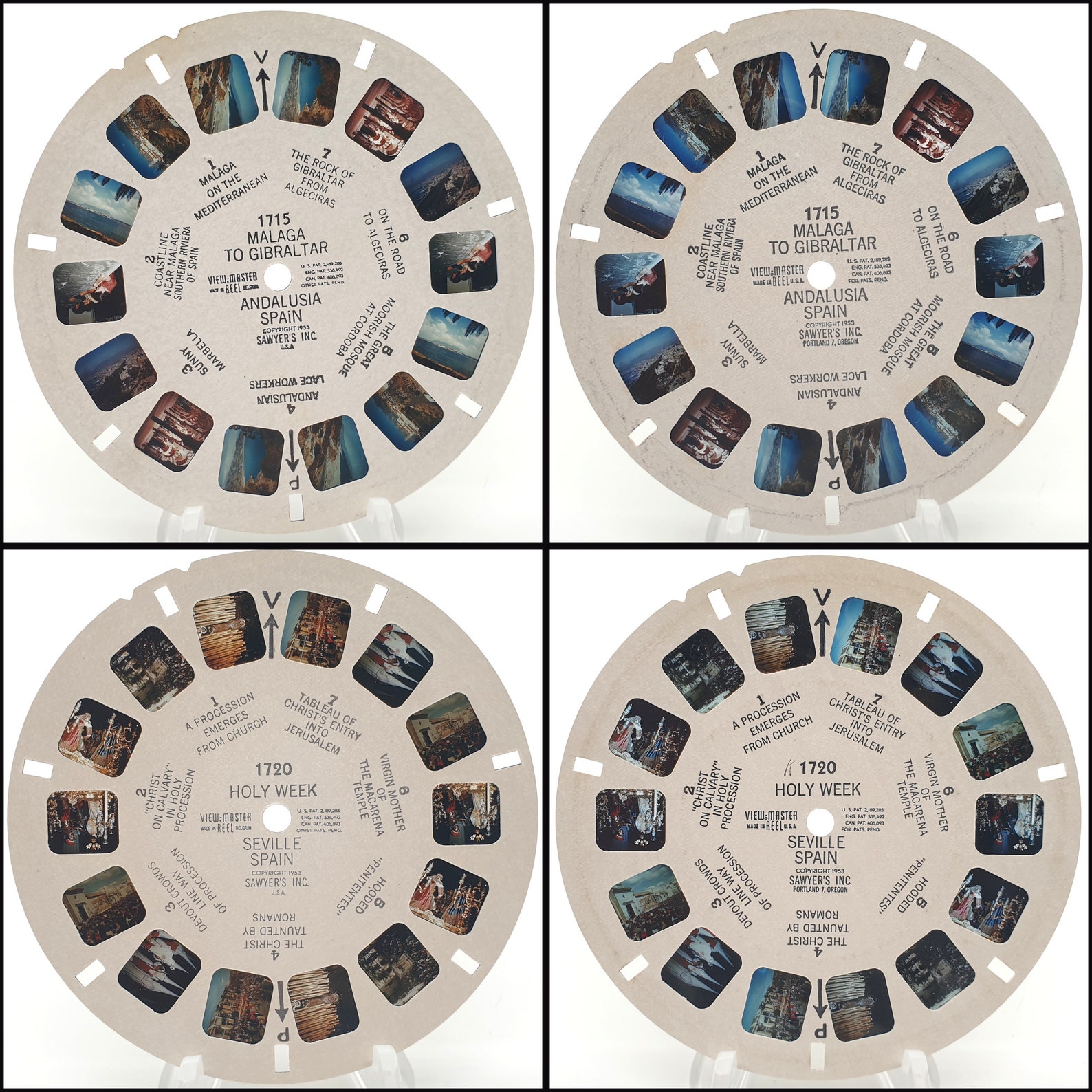 Spain Single Reels View-master - Etsy