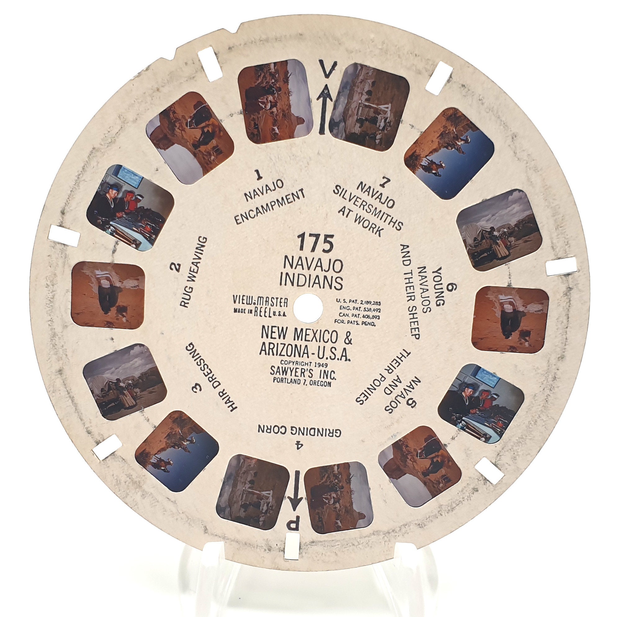 Sawyer's View-master Model C With Bakelite Storage Box and 53 Reels - Etsy