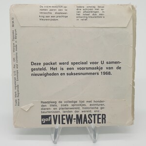 GAF View-master Packet DRE21 Nieuwigheden En Suksesnummers 1968 - Etsy