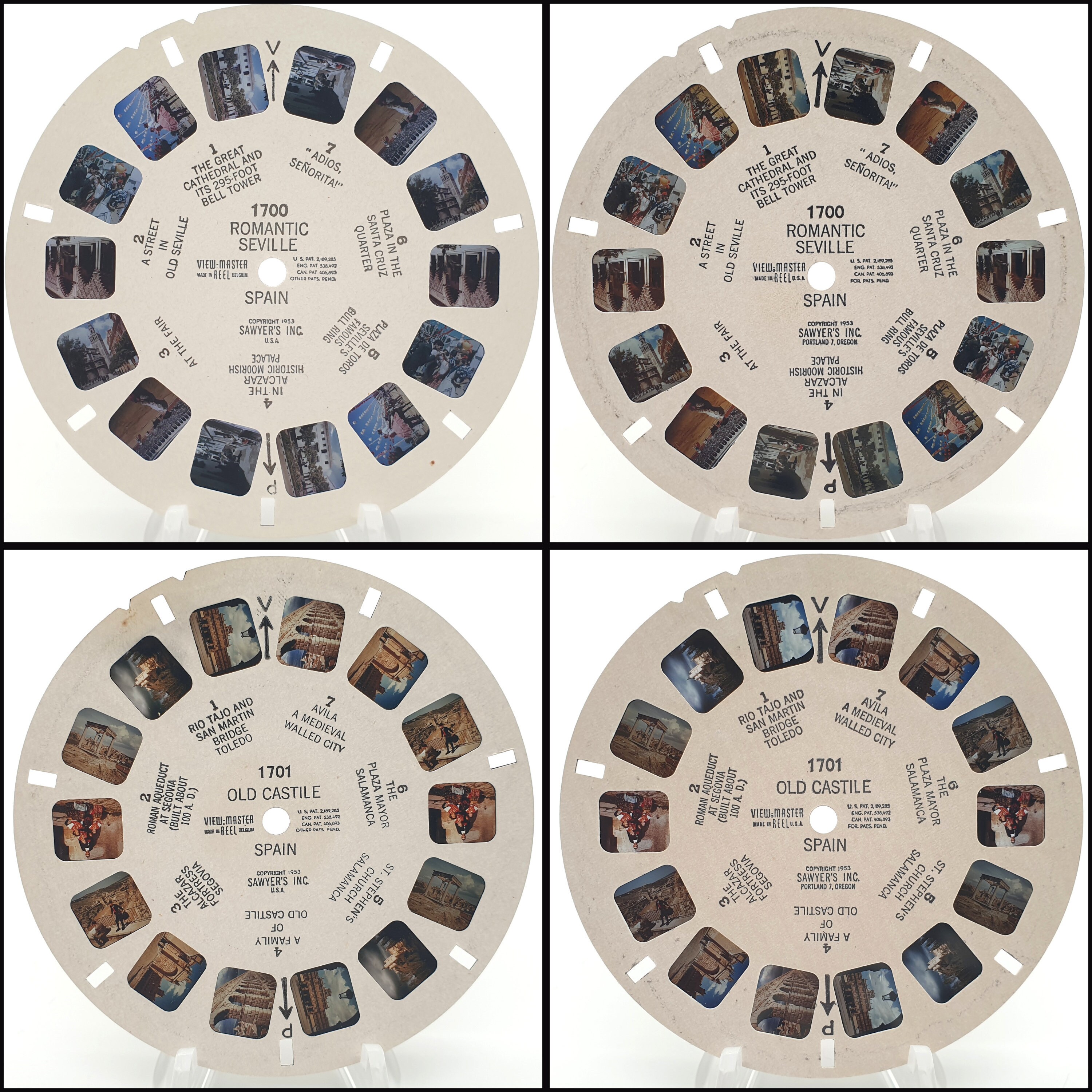 Spain Single Reels View-master - Etsy
