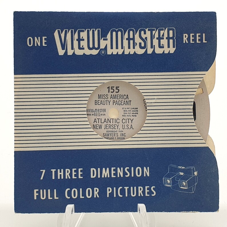 Sawyer's View-master Reel 155 Miss America Beauty Pageant - Etsy