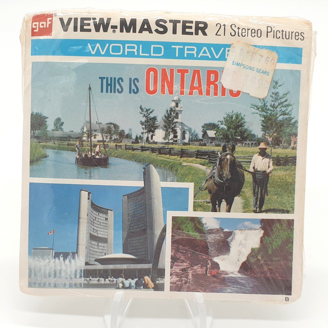 GAF View-master Set A039 This is Ontario - Etsy