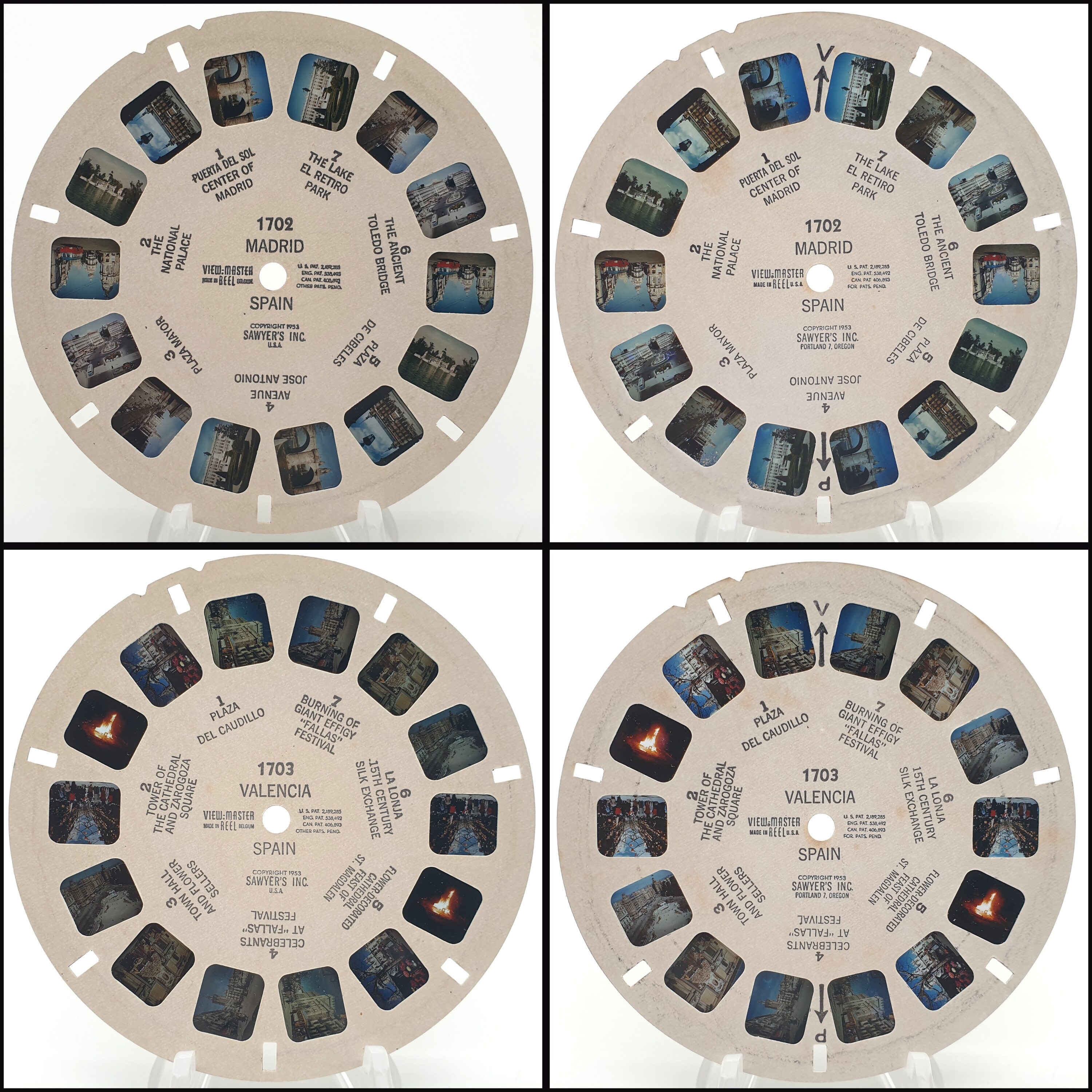 Spain Single Reels View-master - Etsy