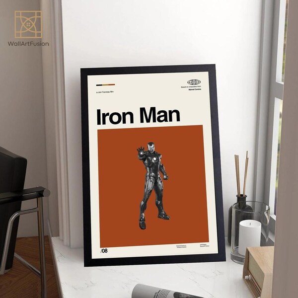 Iron Man Poster - Etsy