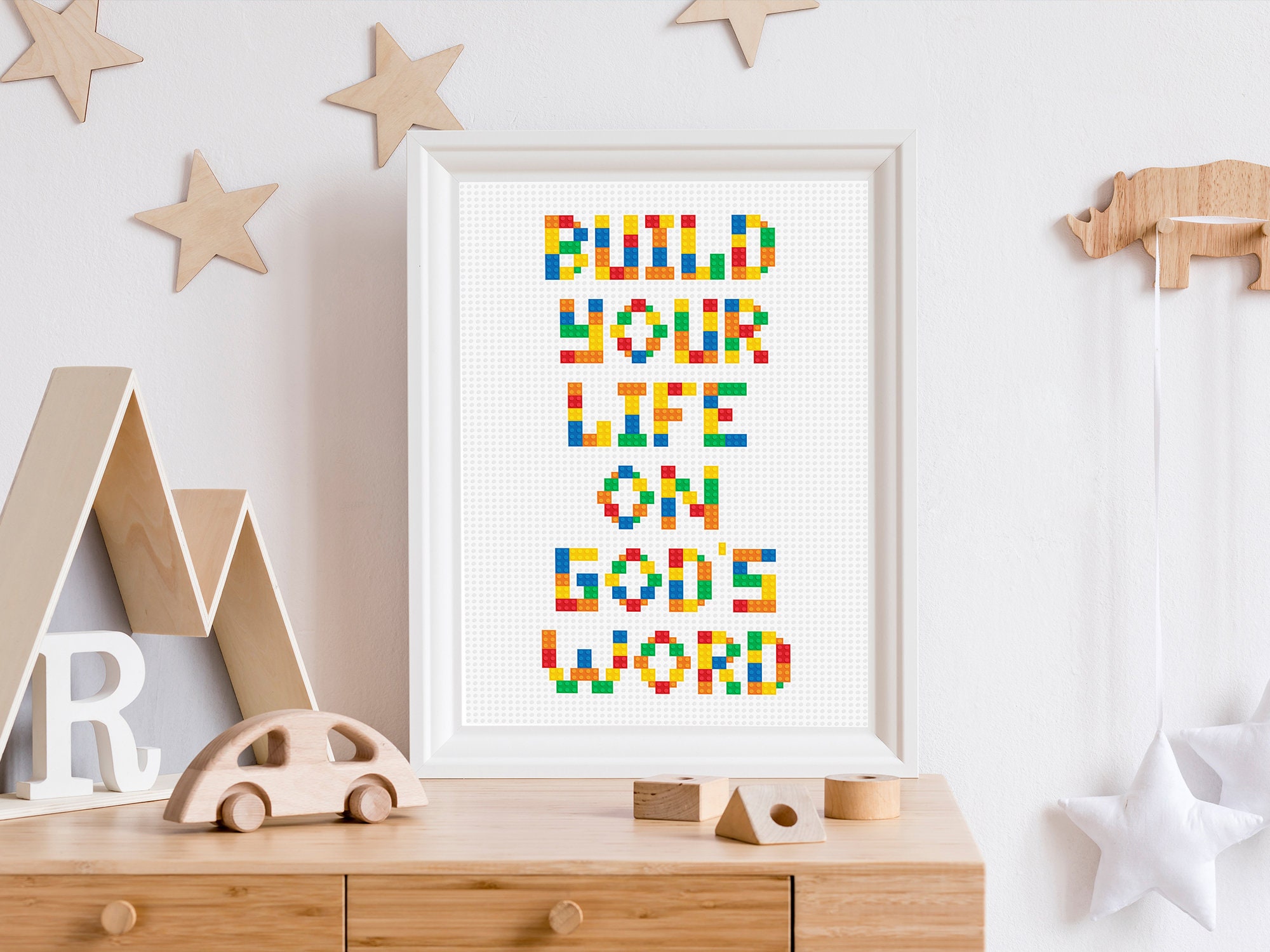 Kids Bible Quote Printable Poster, Christian Educational Poster ...
